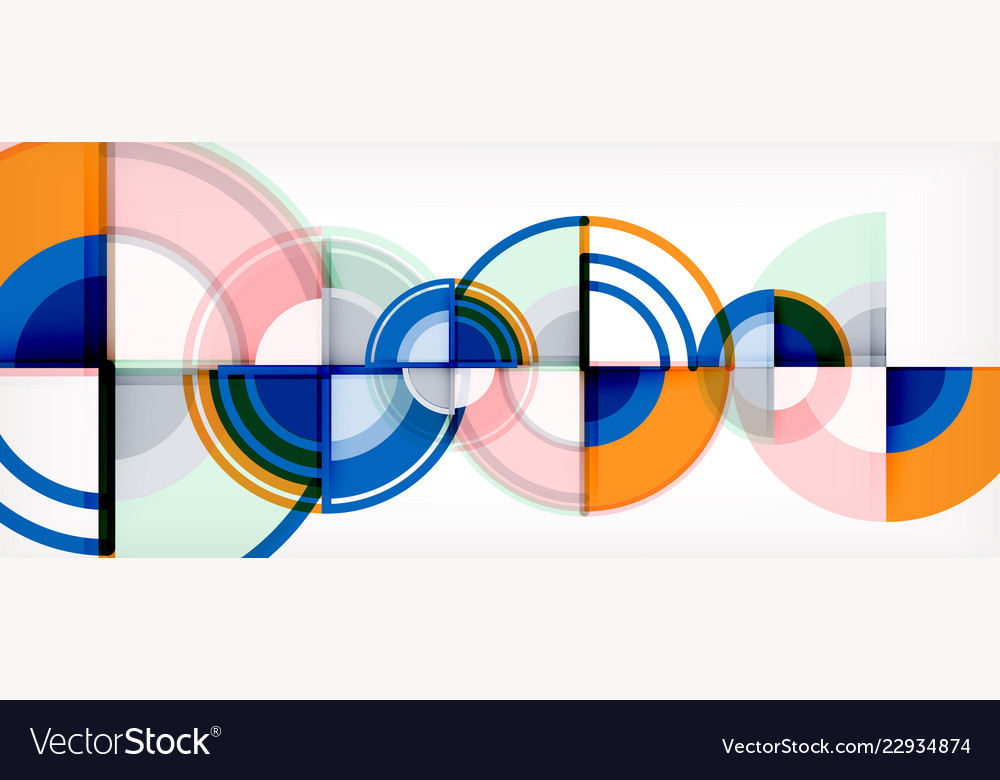 Abstract colorful circles background Royalty Free Vector Abstract colorful circles background Royalty Free Vector