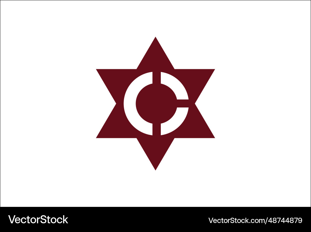 Niki flag Royalty Free Vector Image - VectorStock