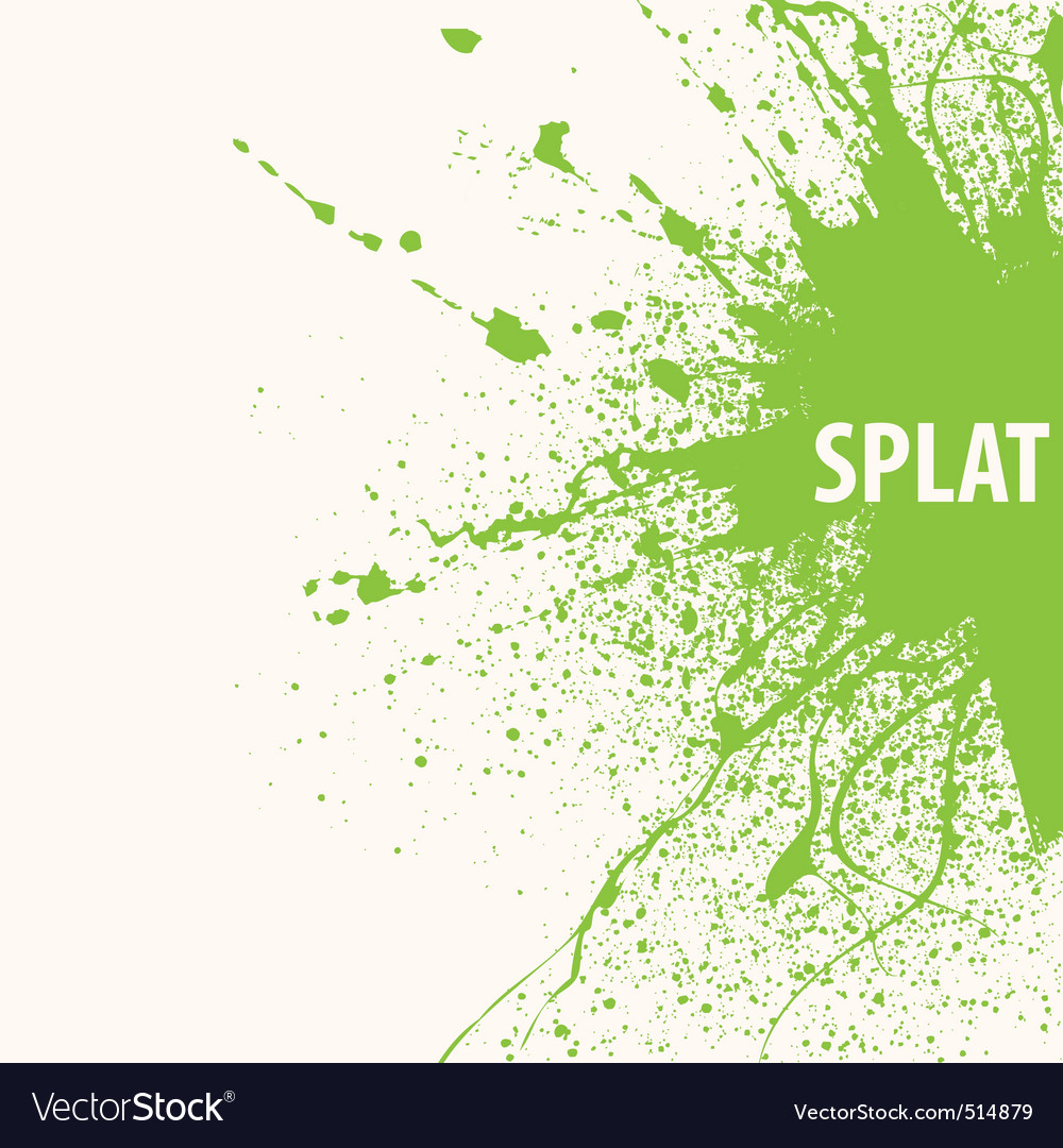 Splat background Royalty Free Vector Image - VectorStock