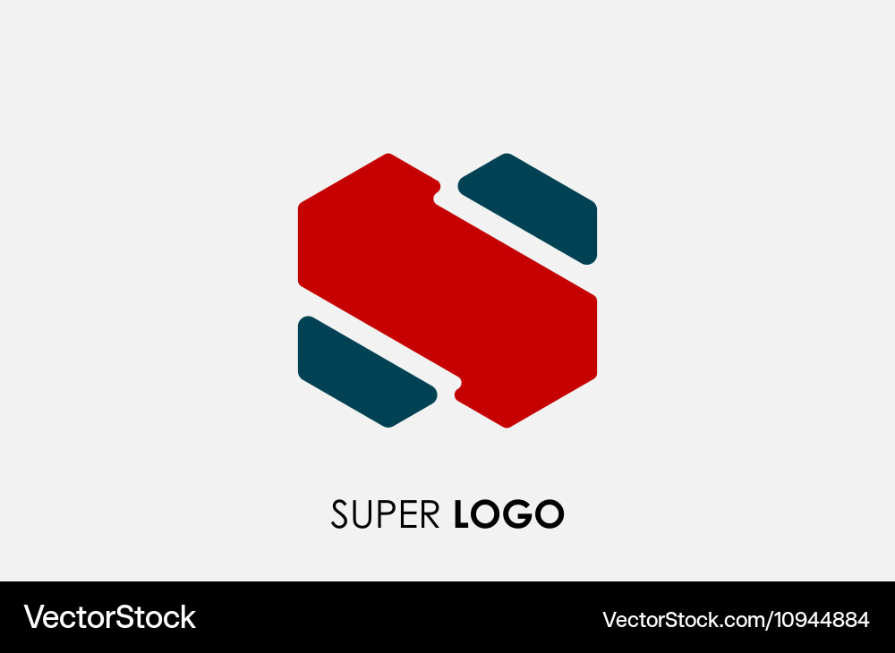 Abstract logo minimalistic logo design creative Vector Image
