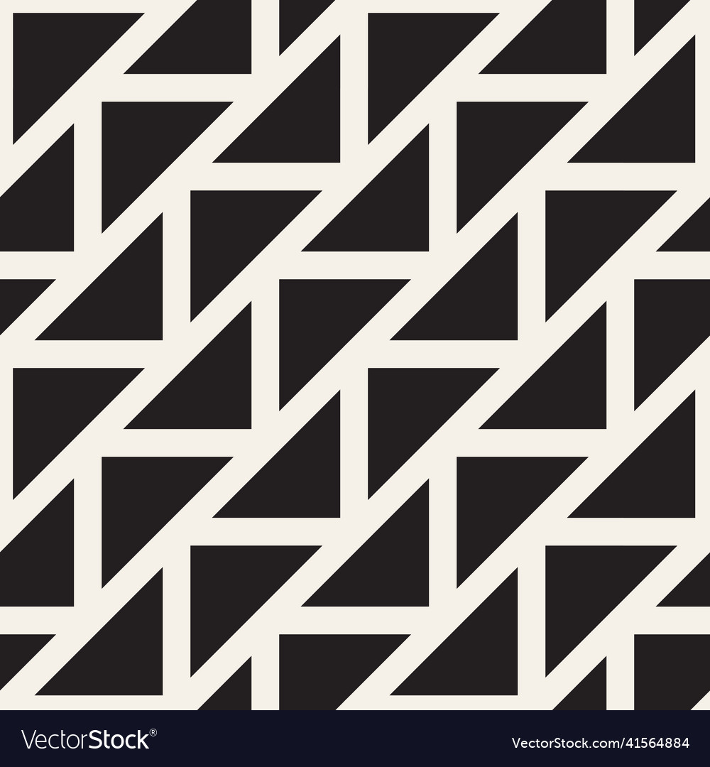 Seamless pattern repeating geometric elements Vector Image