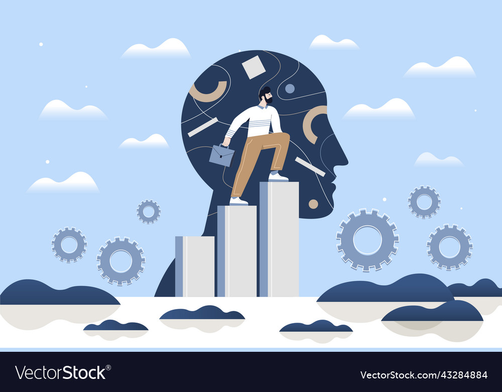 Subconscious mental processes concept Royalty Free Vector
