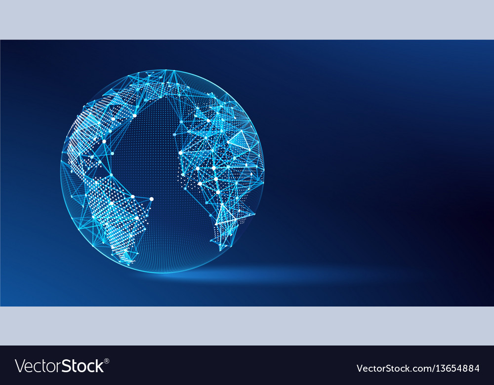 World map point Royalty Free Vector Image - VectorStock
