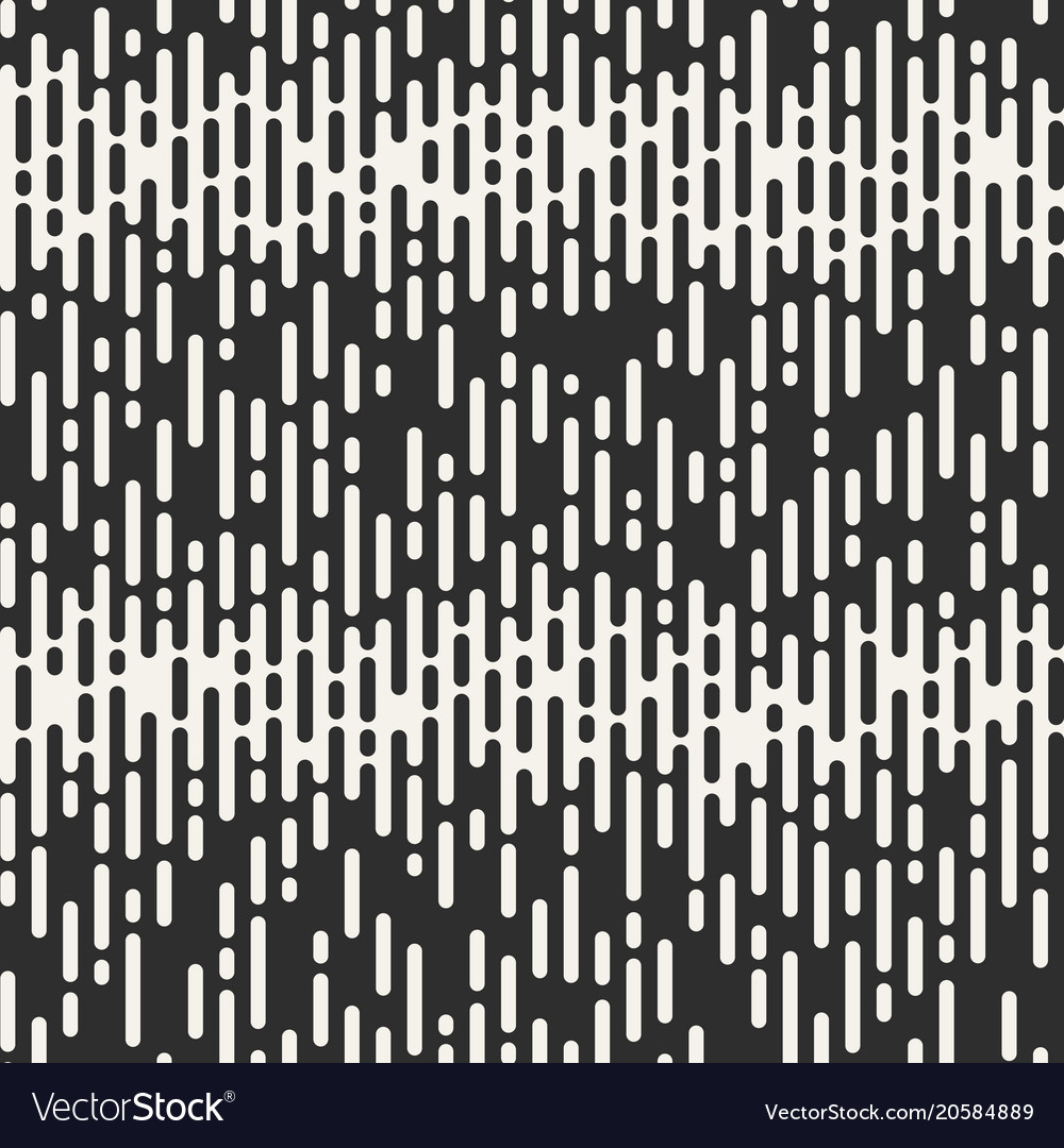 Abstract seamless pattern irregular rounded lines Vector Image