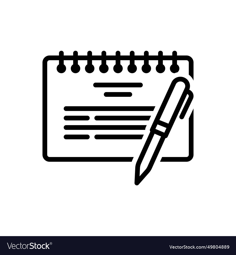 Note Royalty Free Vector Image - VectorStock
