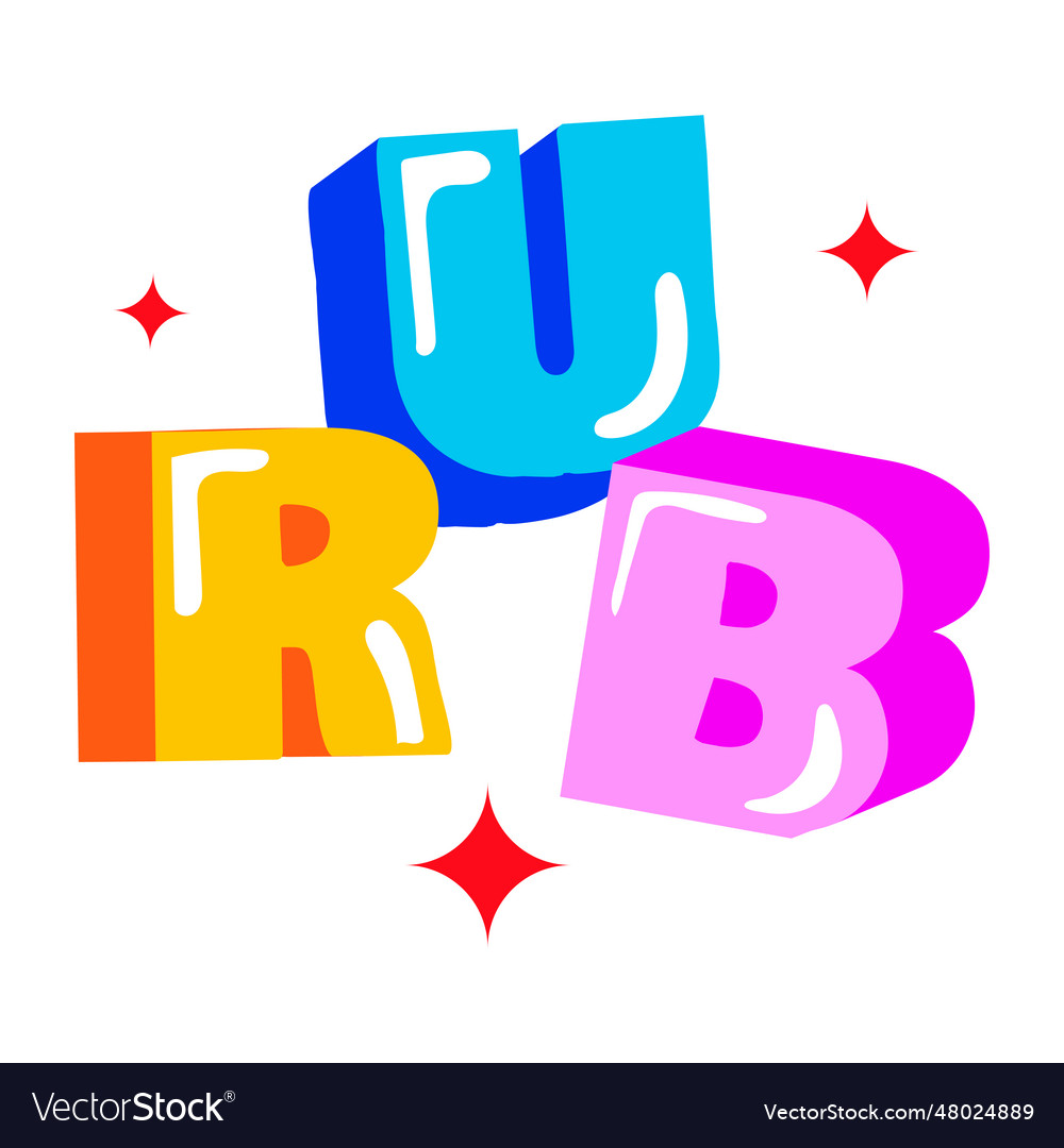 Rub Royalty Free Vector Image - VectorStock