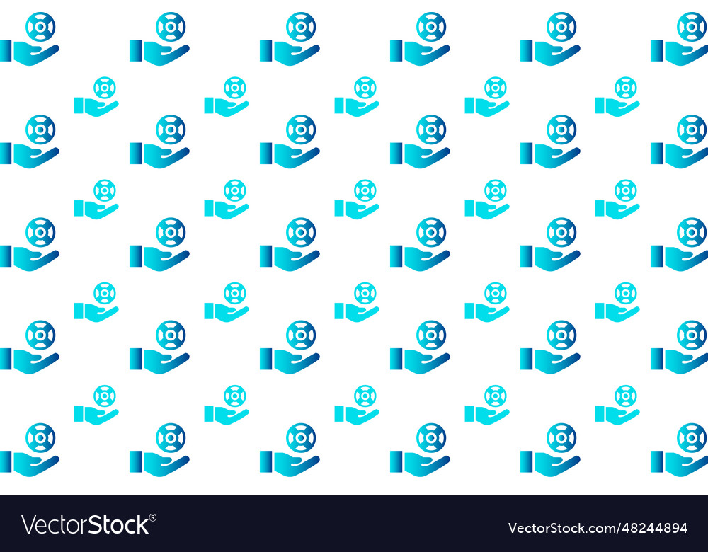 Abstract support pattern background Royalty Free Vector