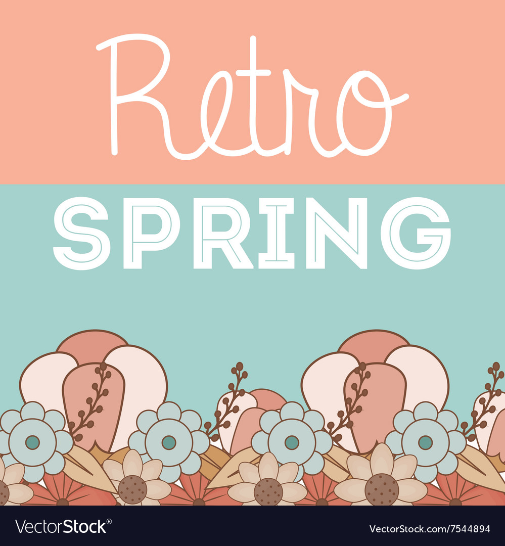 Hello spring design Royalty Free Vector Image - VectorStock