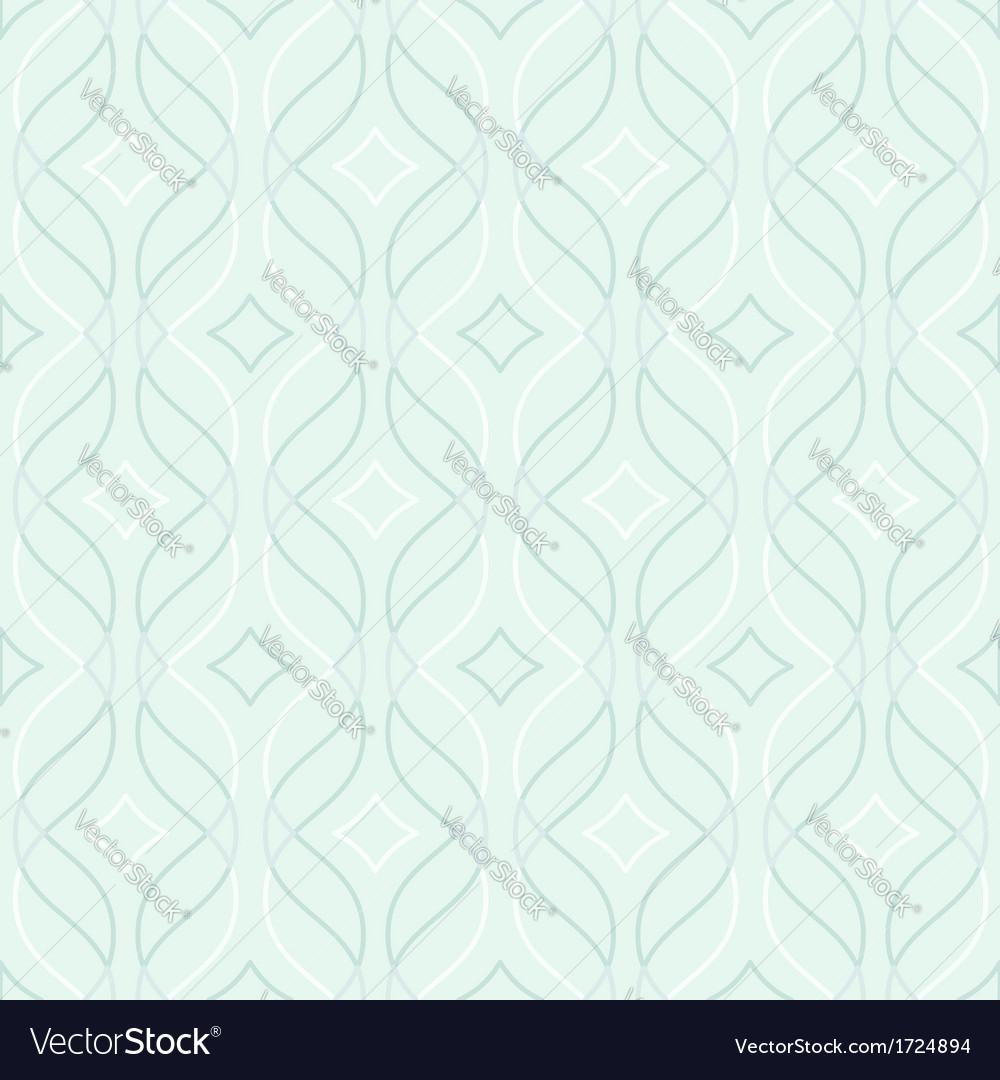 Seamless pattern with tangled waves Royalty Free Vector