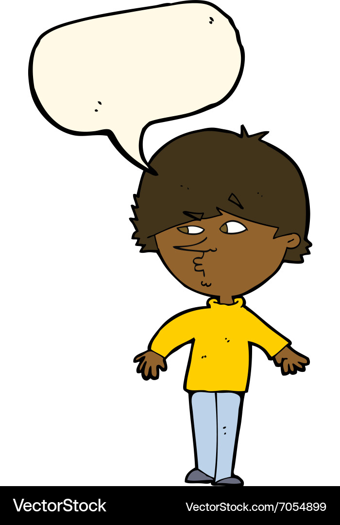 Cartoon suspicious man looking over shoulder Vector Image