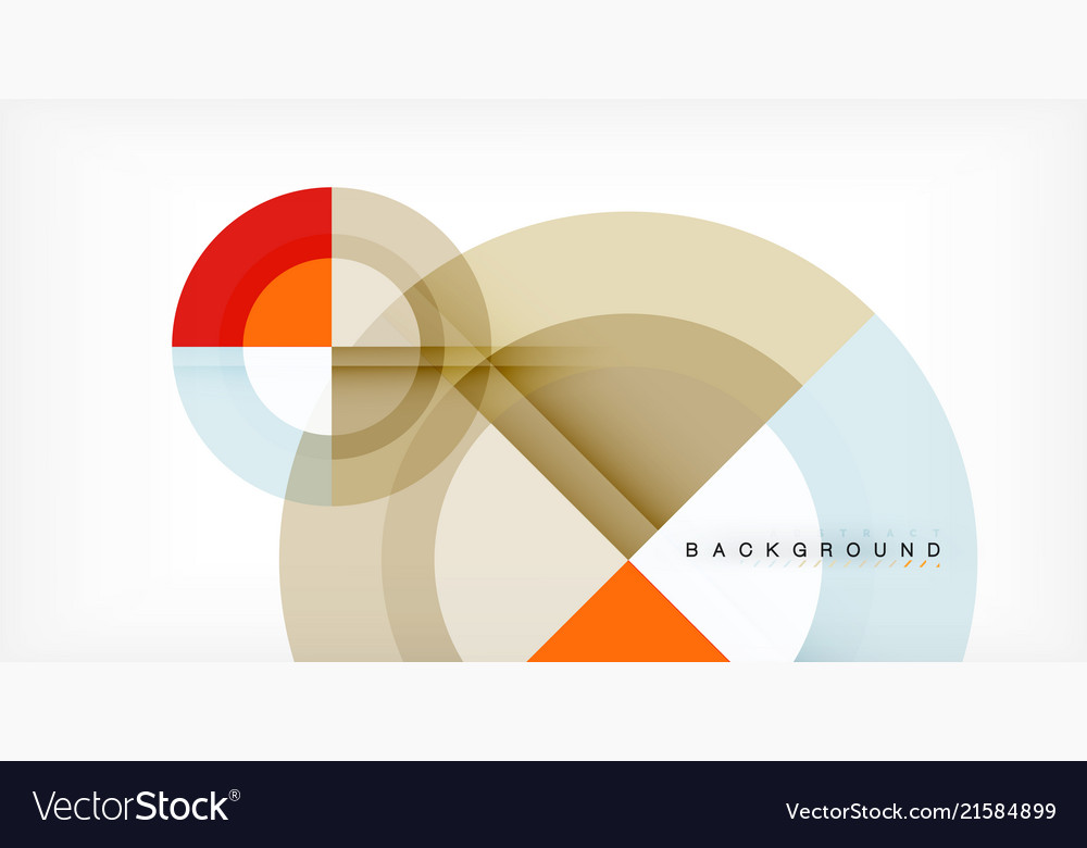 Circle abstract background Royalty Free Vector Image