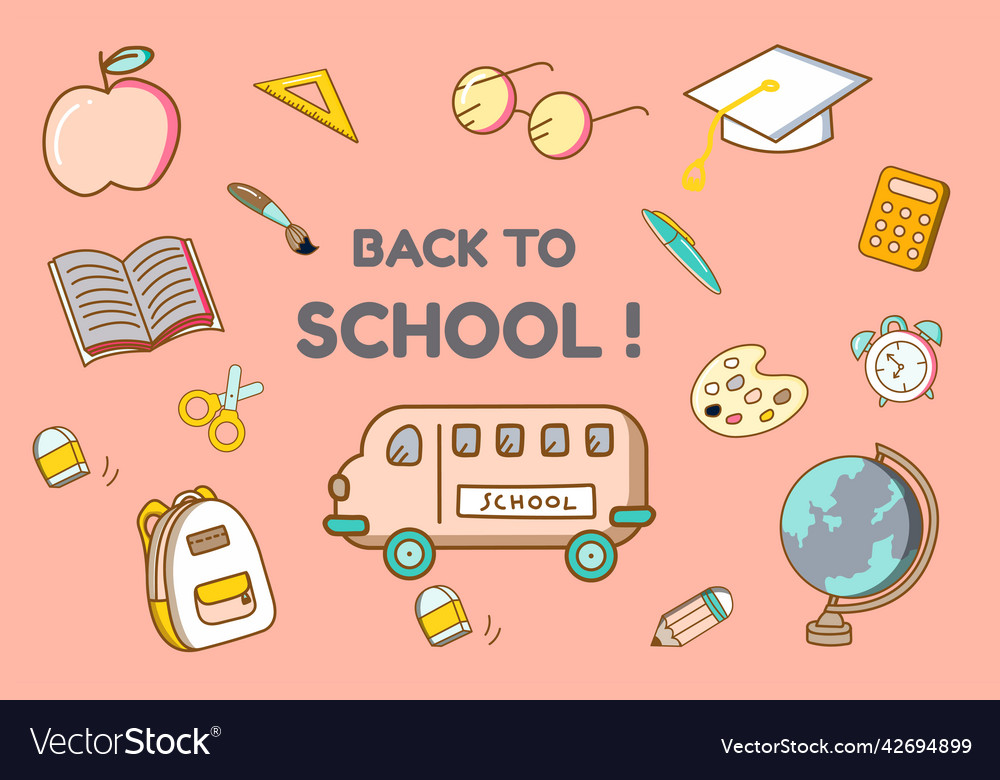 School element Royalty Free Vector Image - VectorStock