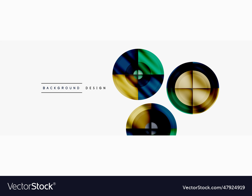 Circle pattern background abstract backgrounds Vector Image