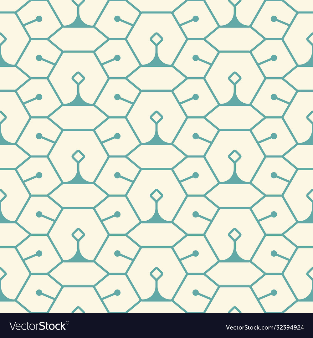 Design geometry patterns with soft color Vector Image