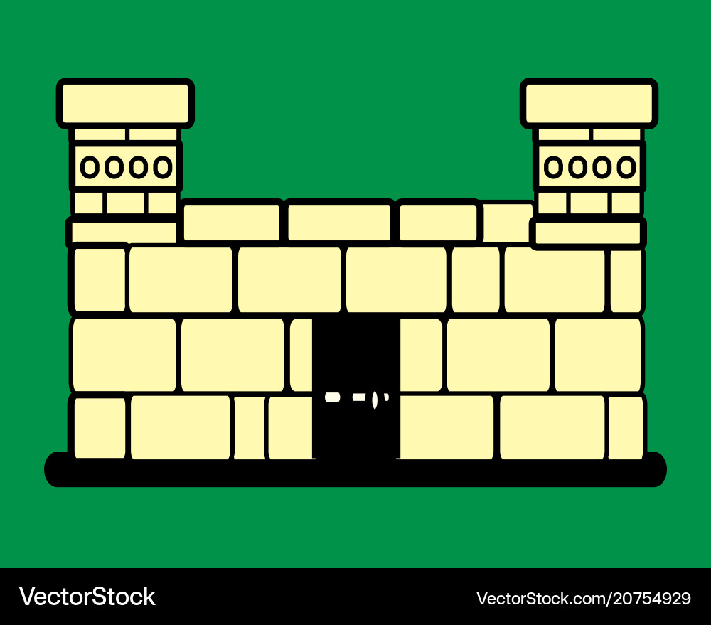 Yousafzai state of swat logo Royalty Free Vector Image
