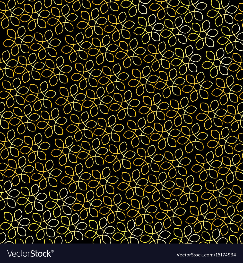 Gold patterns Royalty Free Vector Image - VectorStock