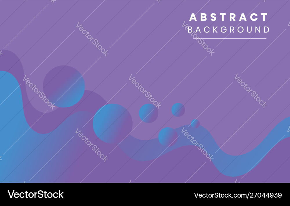 Violet liquid wave abstract background design Vector Image