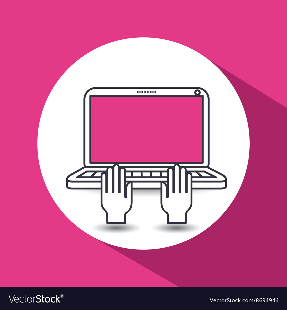 Device electronic design Royalty Free Vector Image