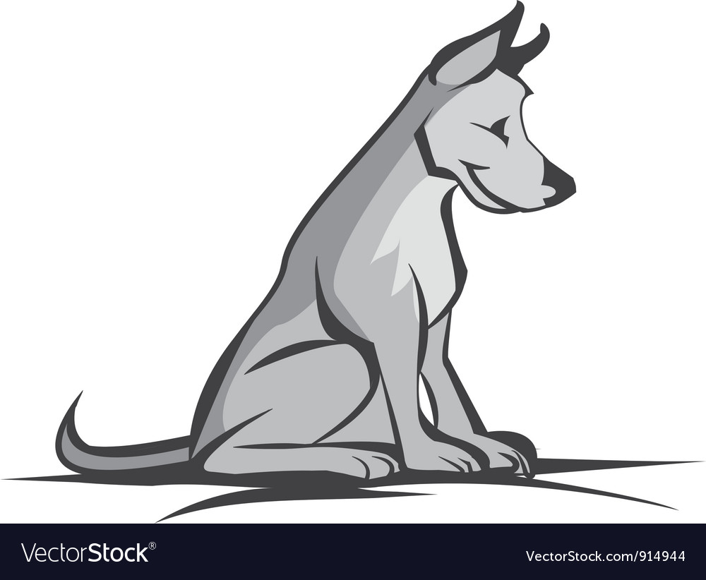 Dog Royalty Free Vector Image - VectorStock
