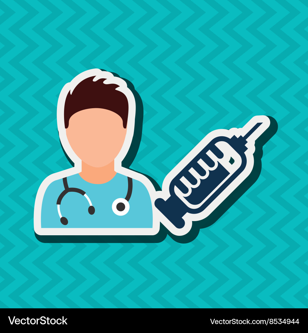 Health professional design Royalty Free Vector Image
