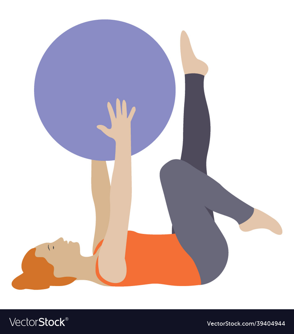 Workout exercise Royalty Free Vector Image - VectorStock