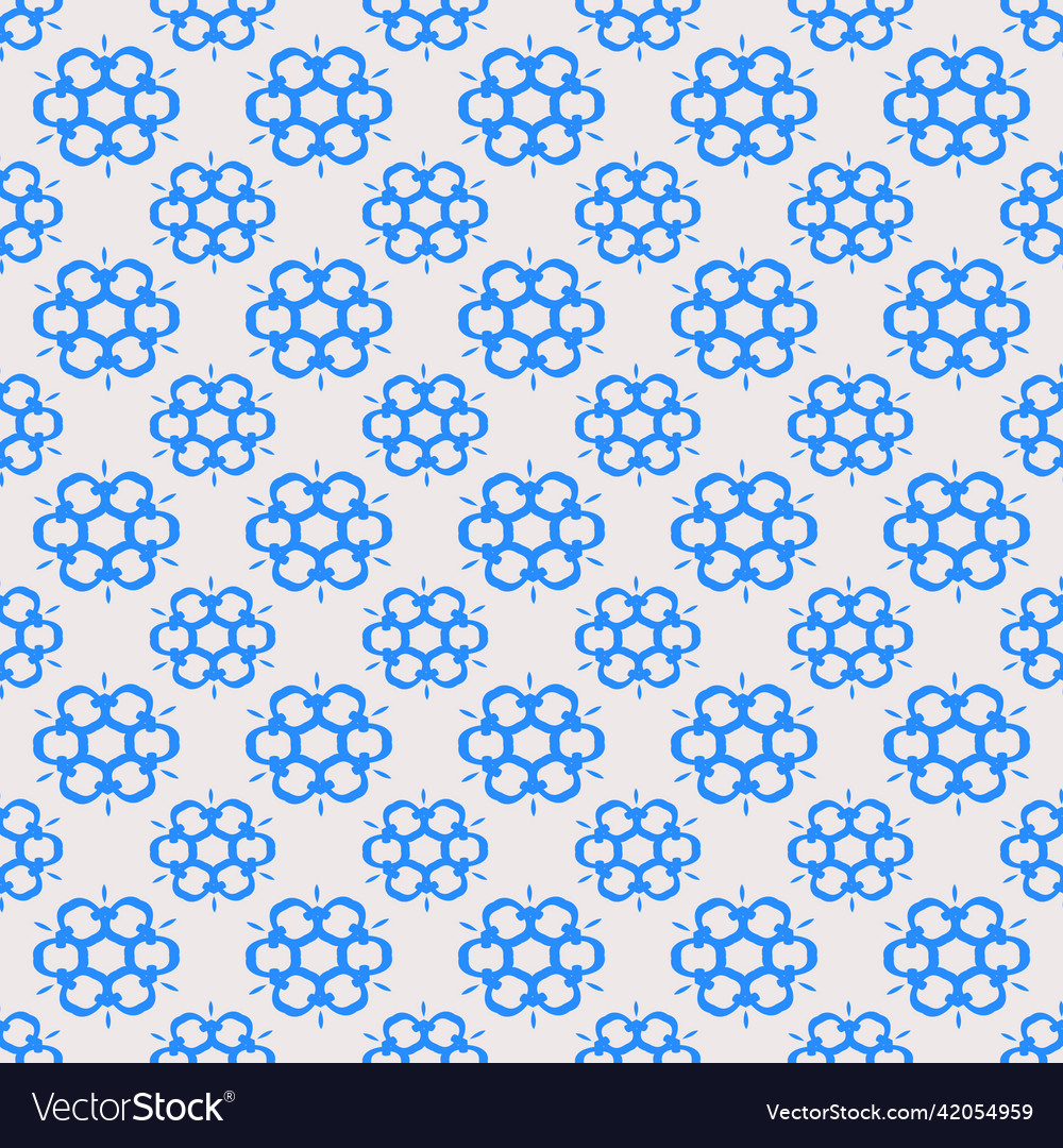 Blue pattern Royalty Free Vector Image - VectorStock