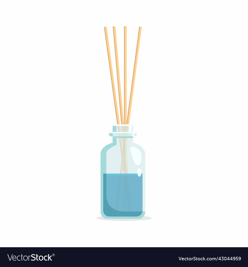 Diffuser with reeds Royalty Free Vector Image - VectorStock