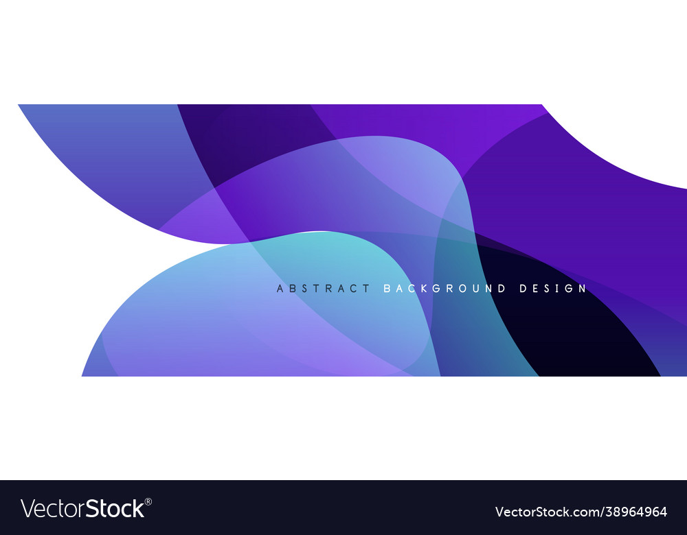 Trendy simple fluid color gradient abstract Vector Image