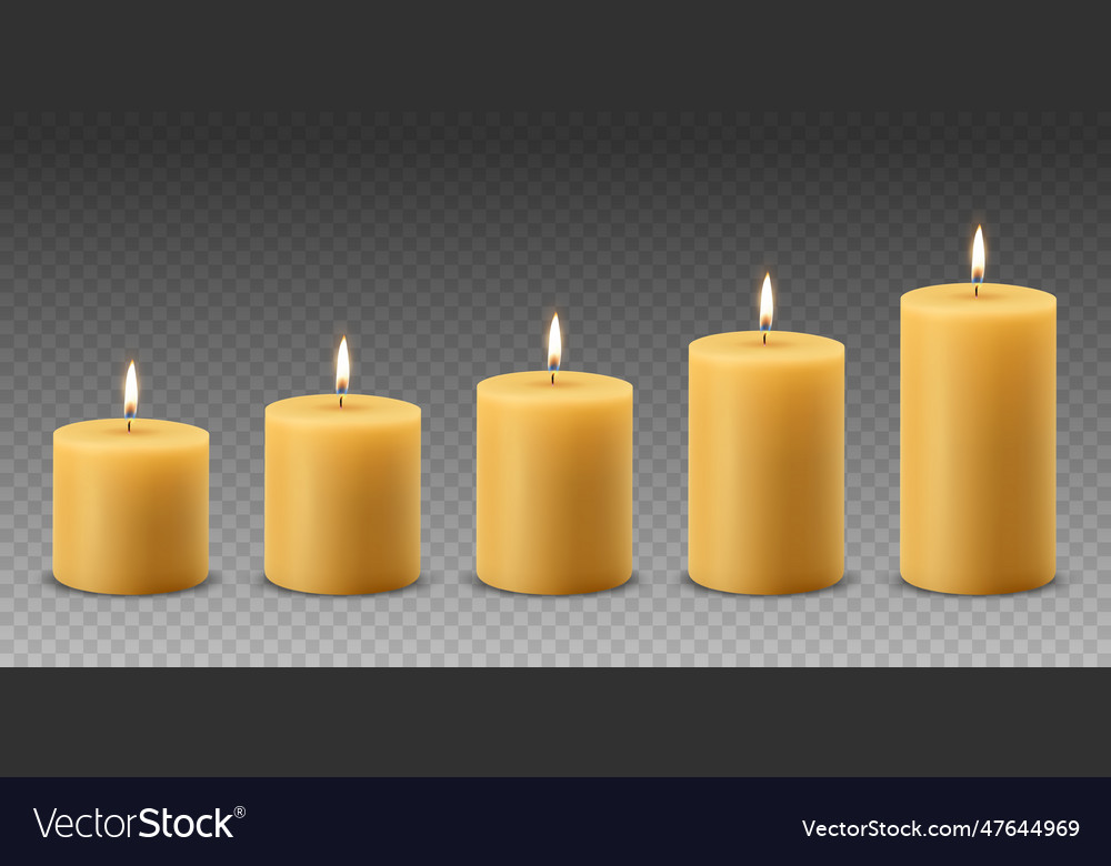 3d realistic yellow orange paraffin wax Royalty Free Vector 3d realistic yellow orange paraffin wax Royalty Free Vector