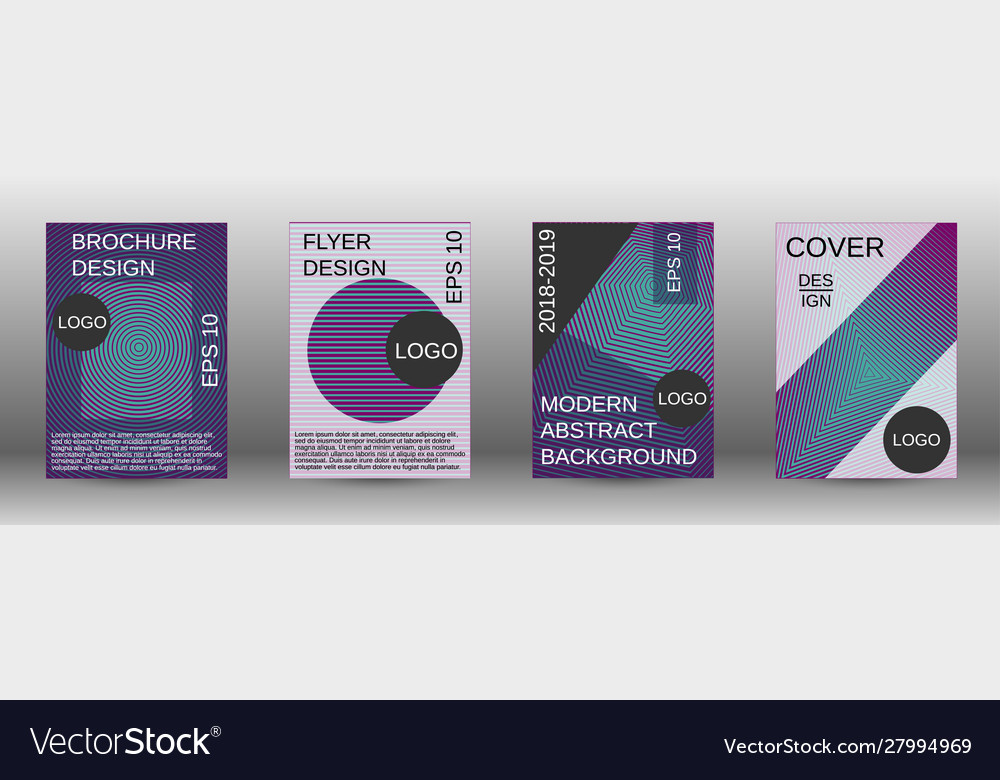 Creative Backgrounds With Abstract Gradient Linear