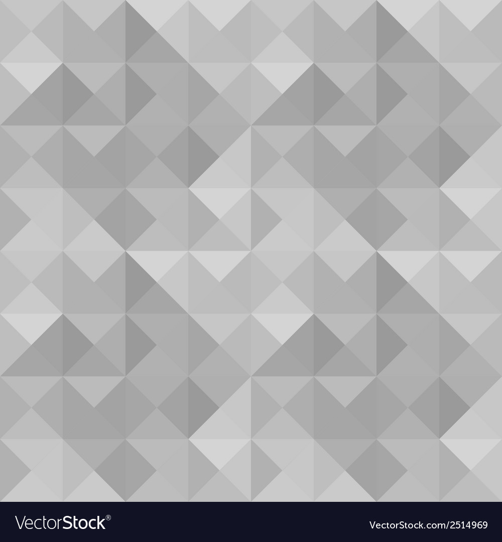 Gray triangle background Royalty Free Vector Image