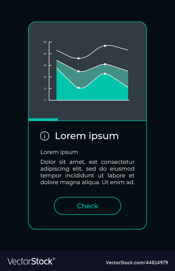 Areas diagram ui element template Royalty Free Vector Image Areas diagram ui element template Royalty Free Vector Image