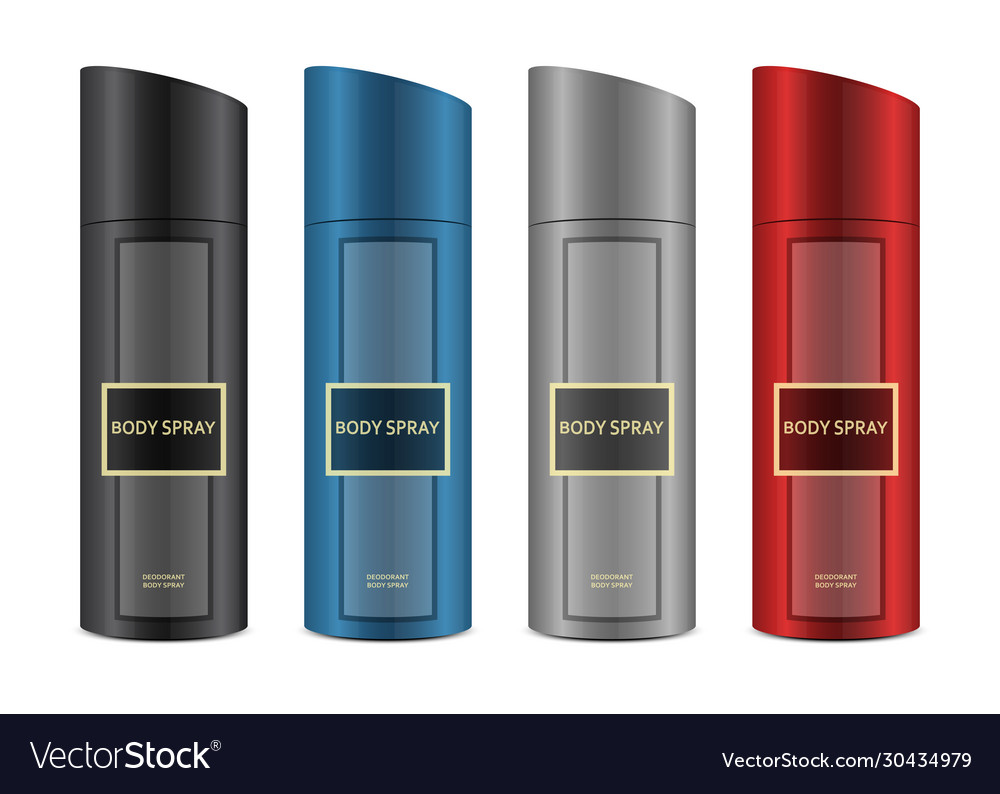 Body spray Royalty Free Vector Image - VectorStock