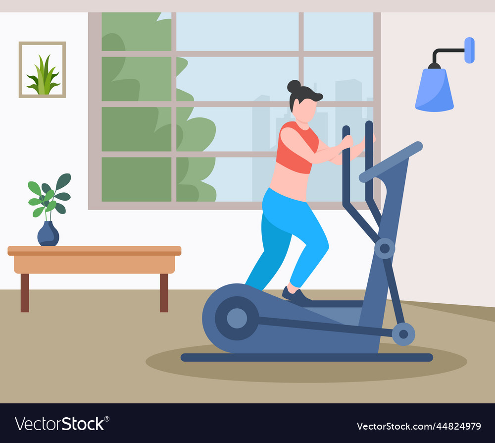 Fitness training Royalty Free Vector Image - VectorStock