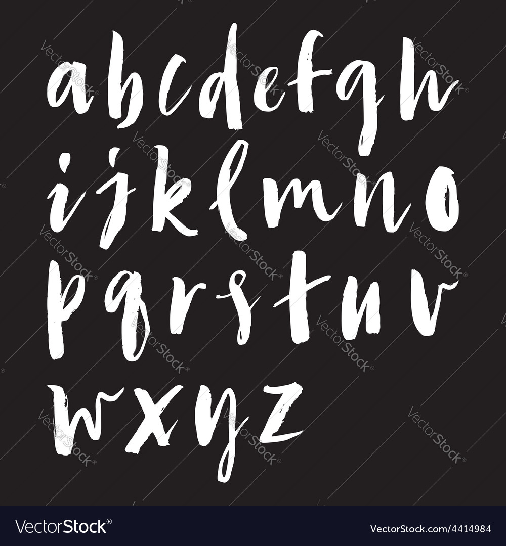 Seamless pattern letters Royalty Free Vector Image