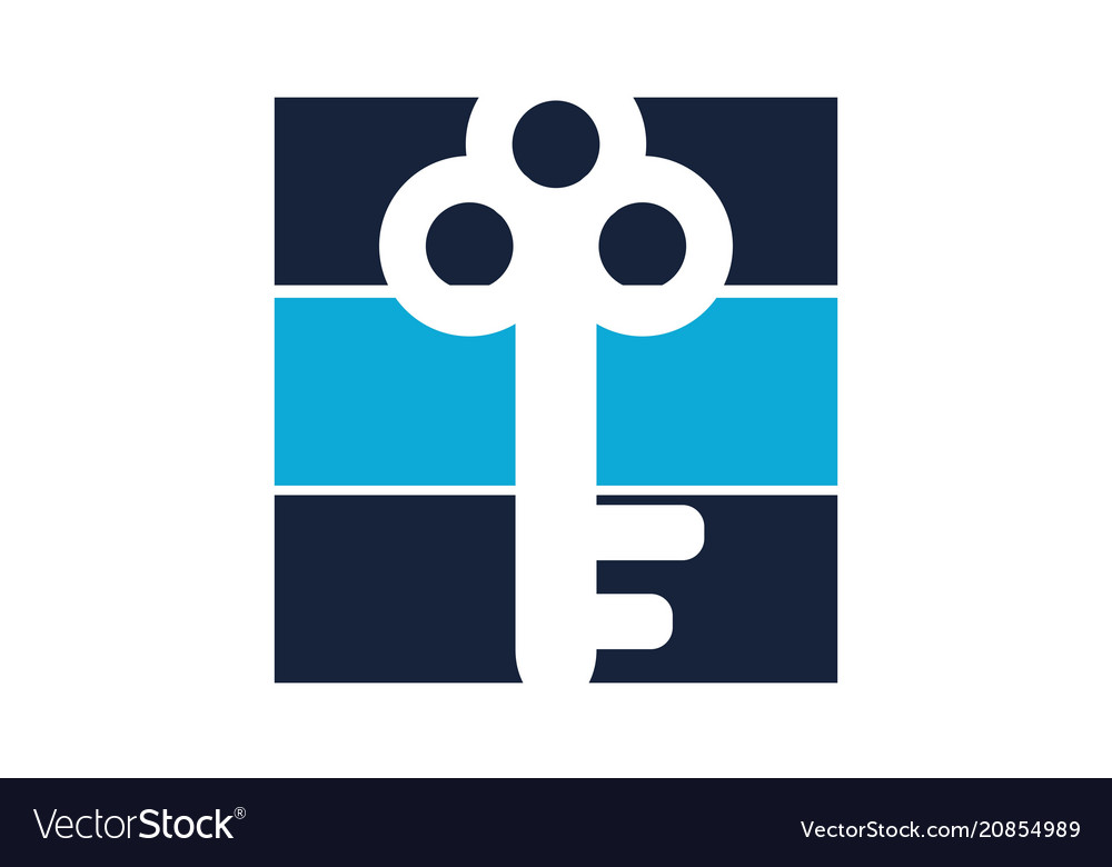 Key protection solution Royalty Free Vector Image