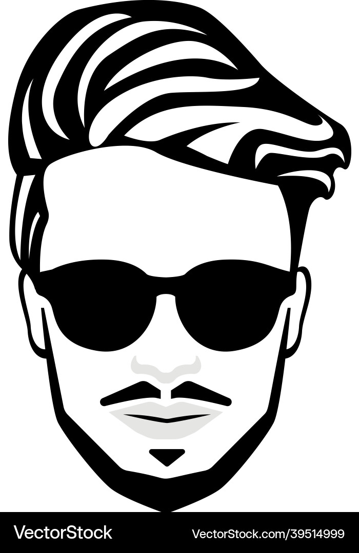 Individual portrait Royalty Free Vector Image - VectorStock