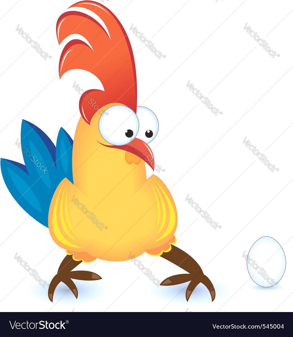 Cockerel Royalty Free Vector Image Vectorstock