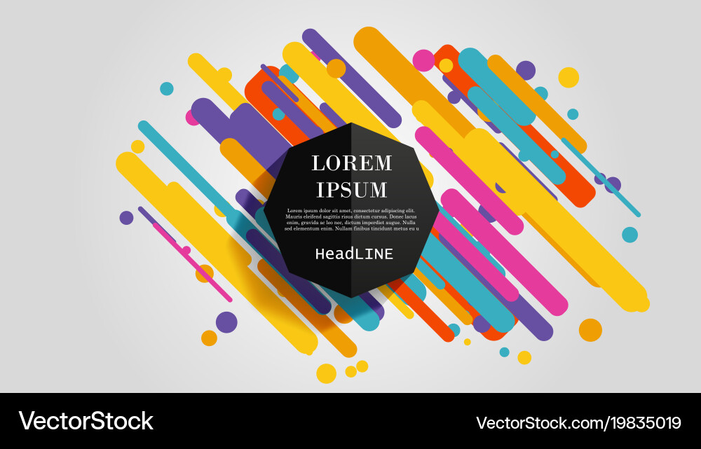 Abstract geometric background Royalty Free Vector Image