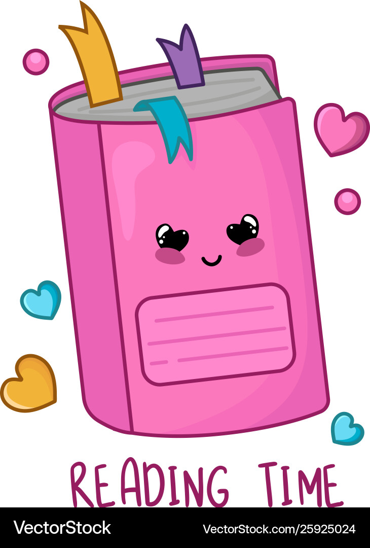 Back to school kawaii Royalty Free Vector Image