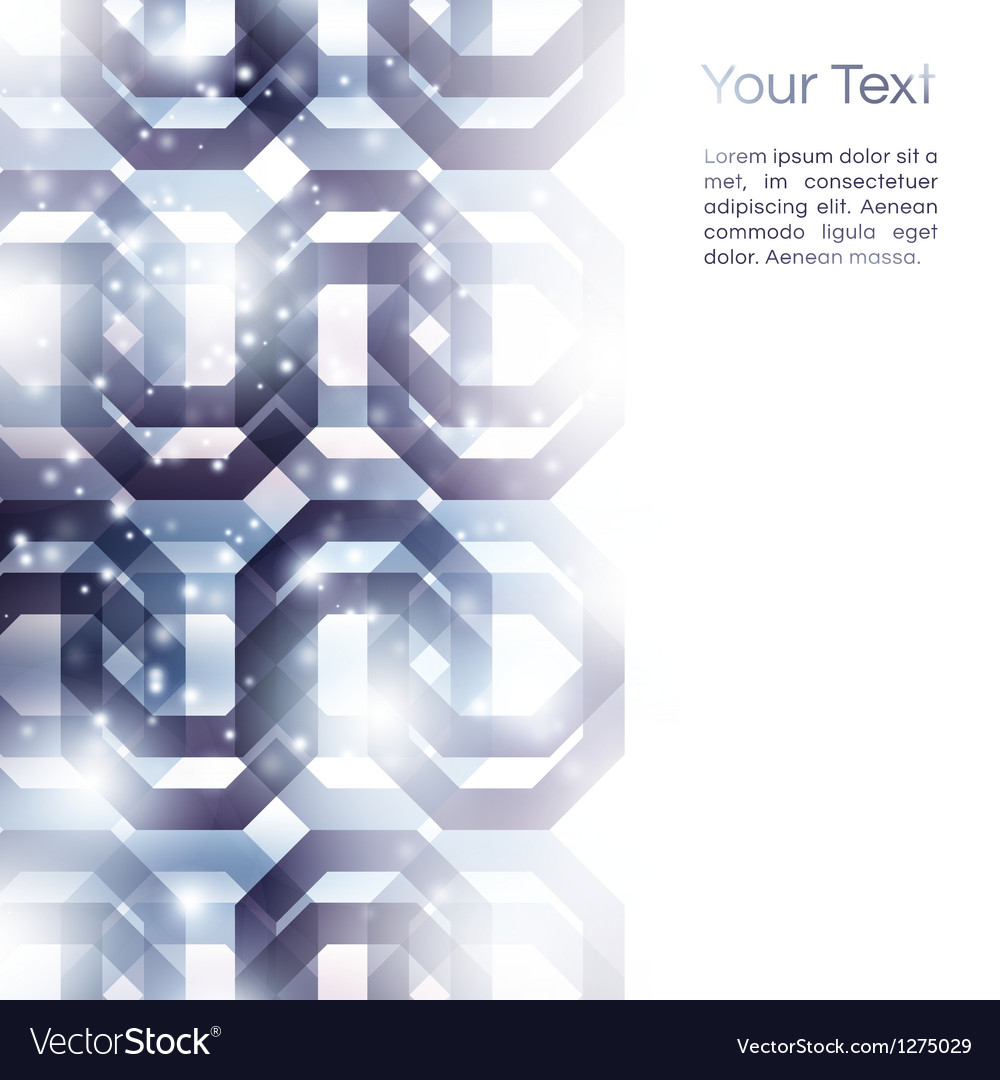 Geometric abstract Royalty Free Vector Image - VectorStock