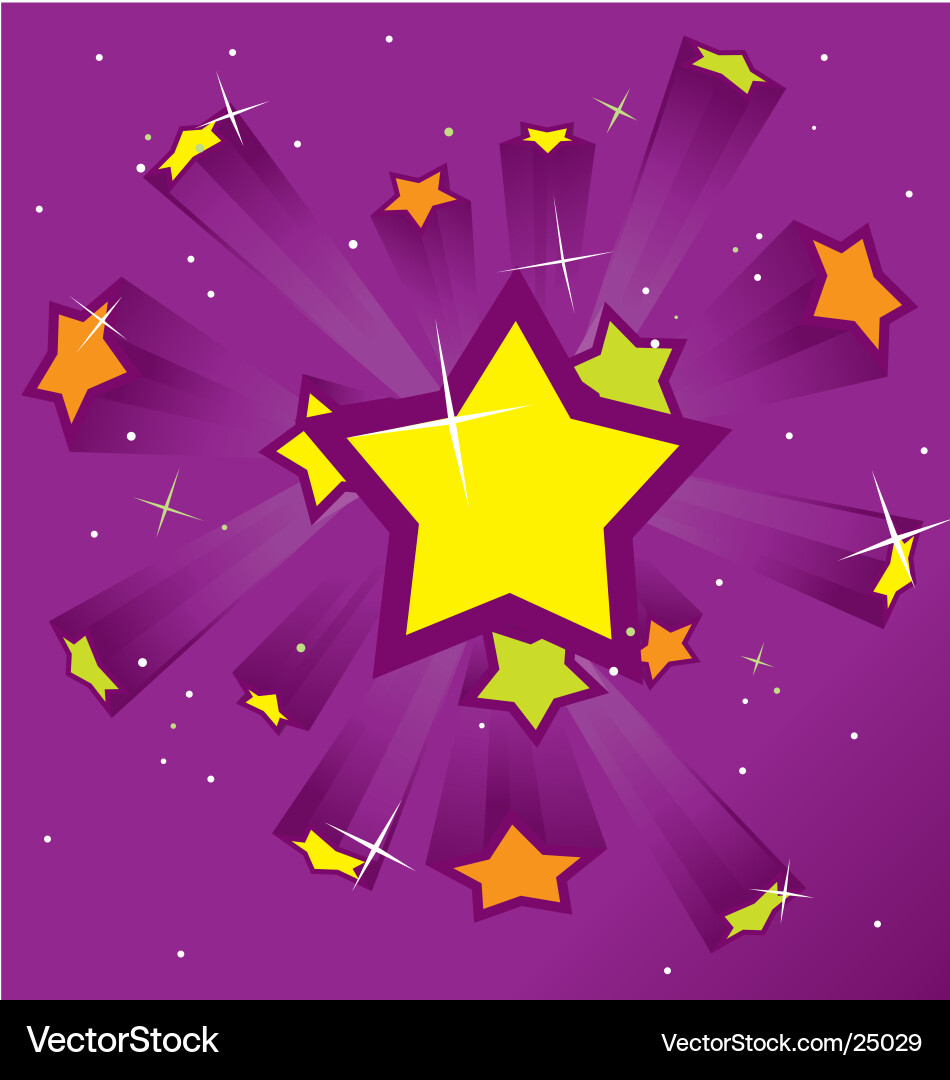 Purple starburst Royalty Free Vector Image - VectorStock