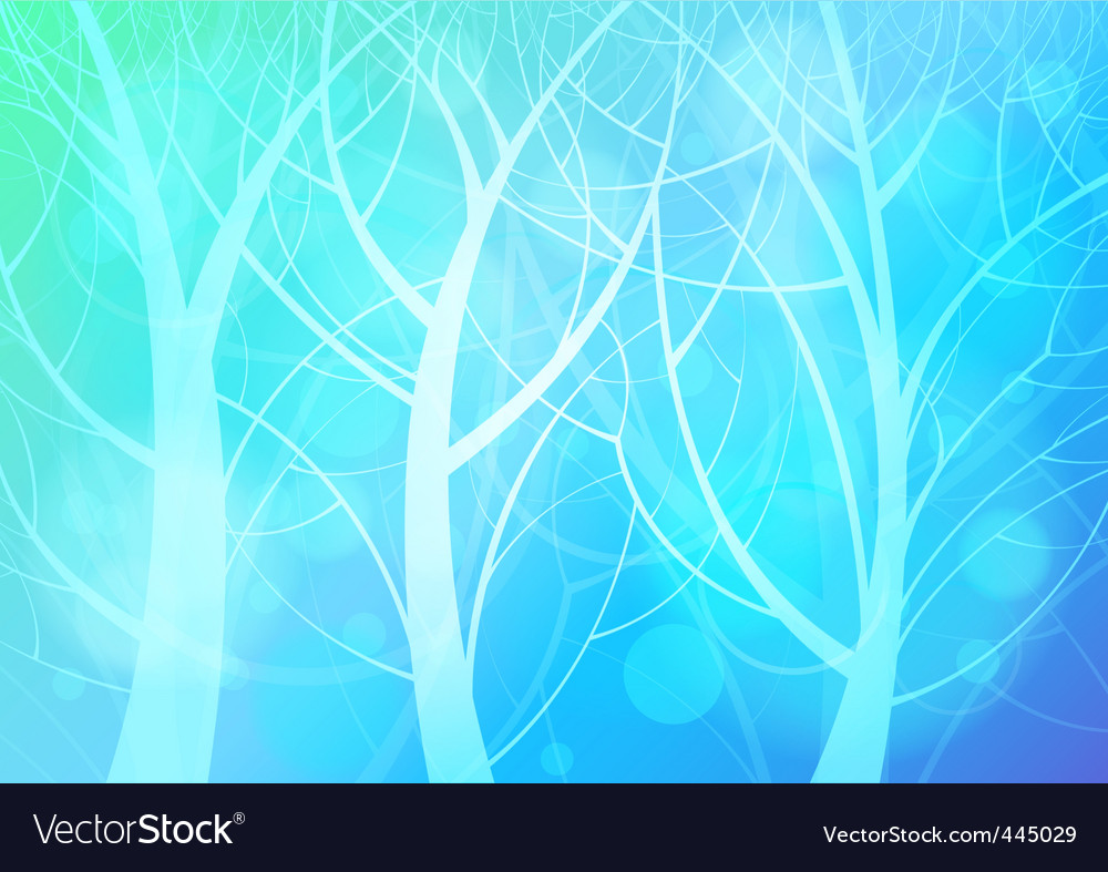 Trees background Royalty Free Vector Image - VectorStock