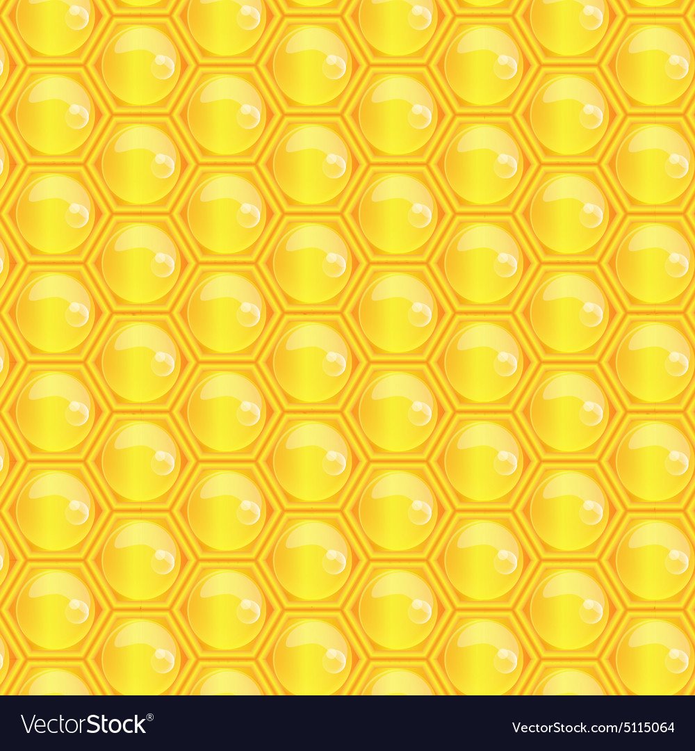 Honeycomb pattern Royalty Free Vector Image - VectorStock