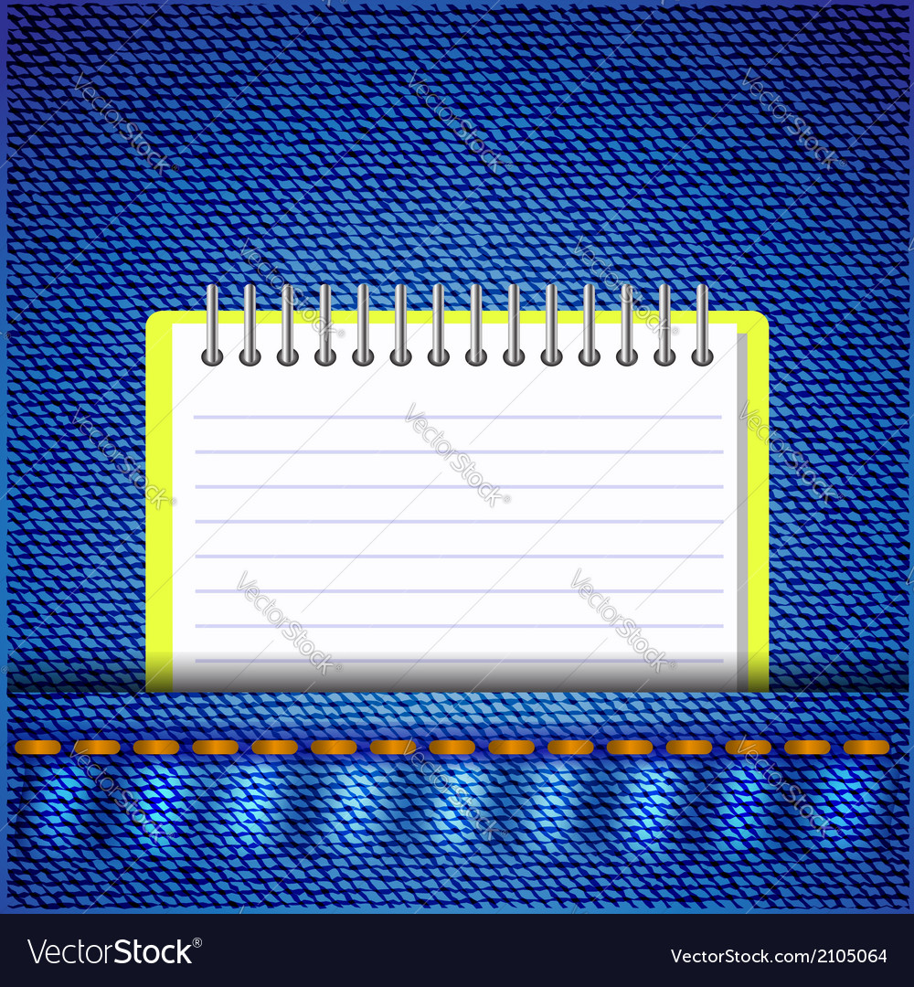 Notebook Royalty Free Vector Image - VectorStock