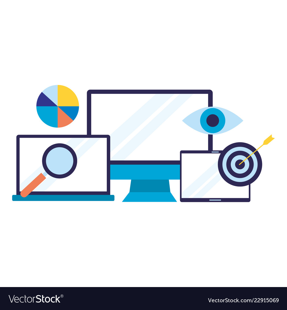 Search engine optimization Royalty Free Vector Image