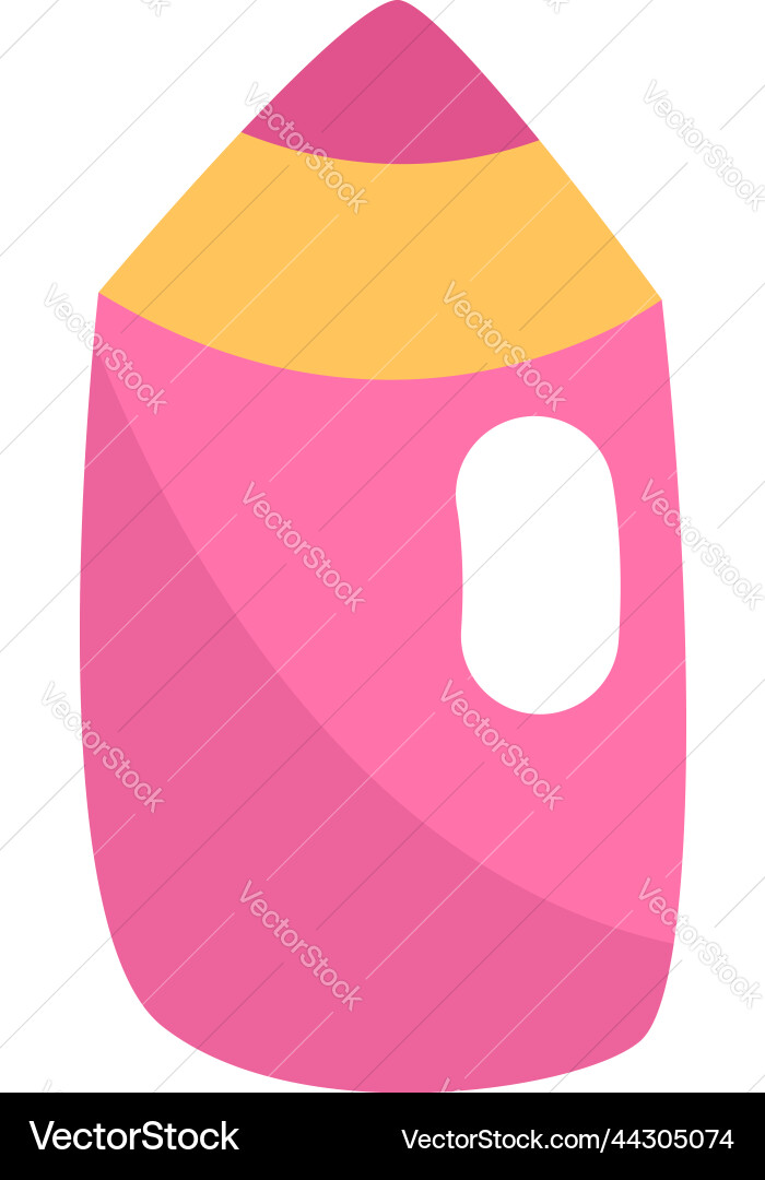 Kindergarten pencil on a white background Vector Image