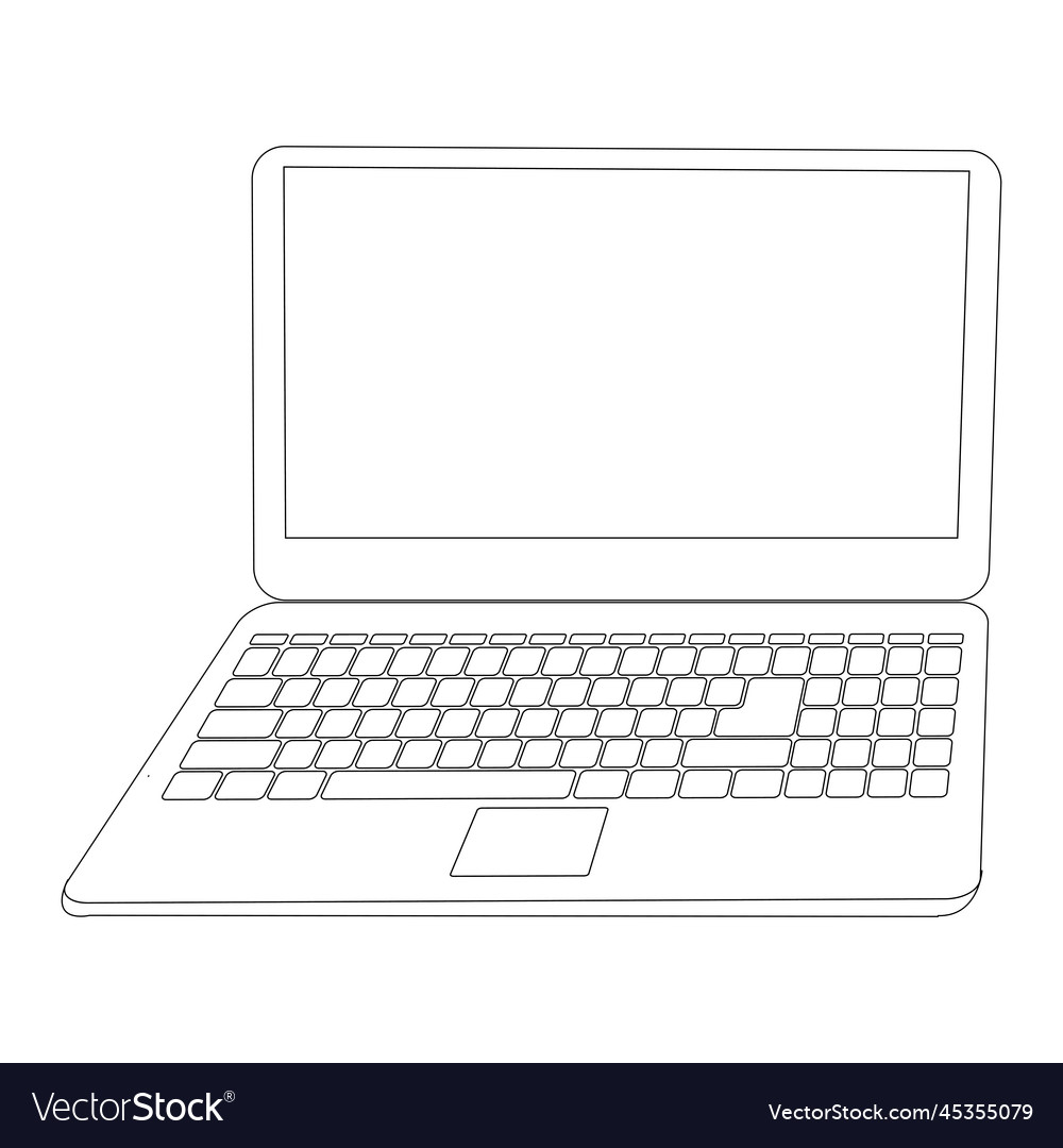 Laptop icon Royalty Free Vector Image - VectorStock