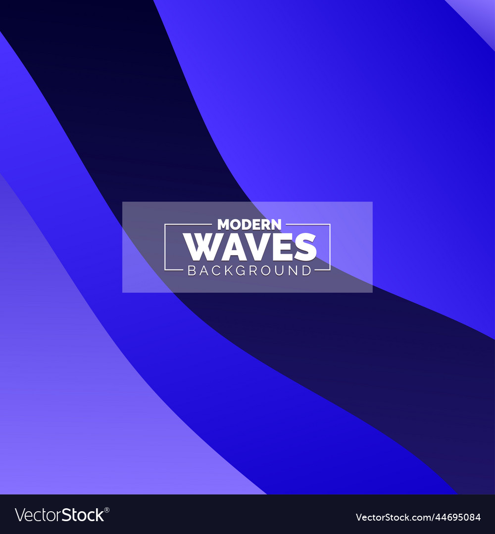 Abstract waves background dynamic shapes Vector Image