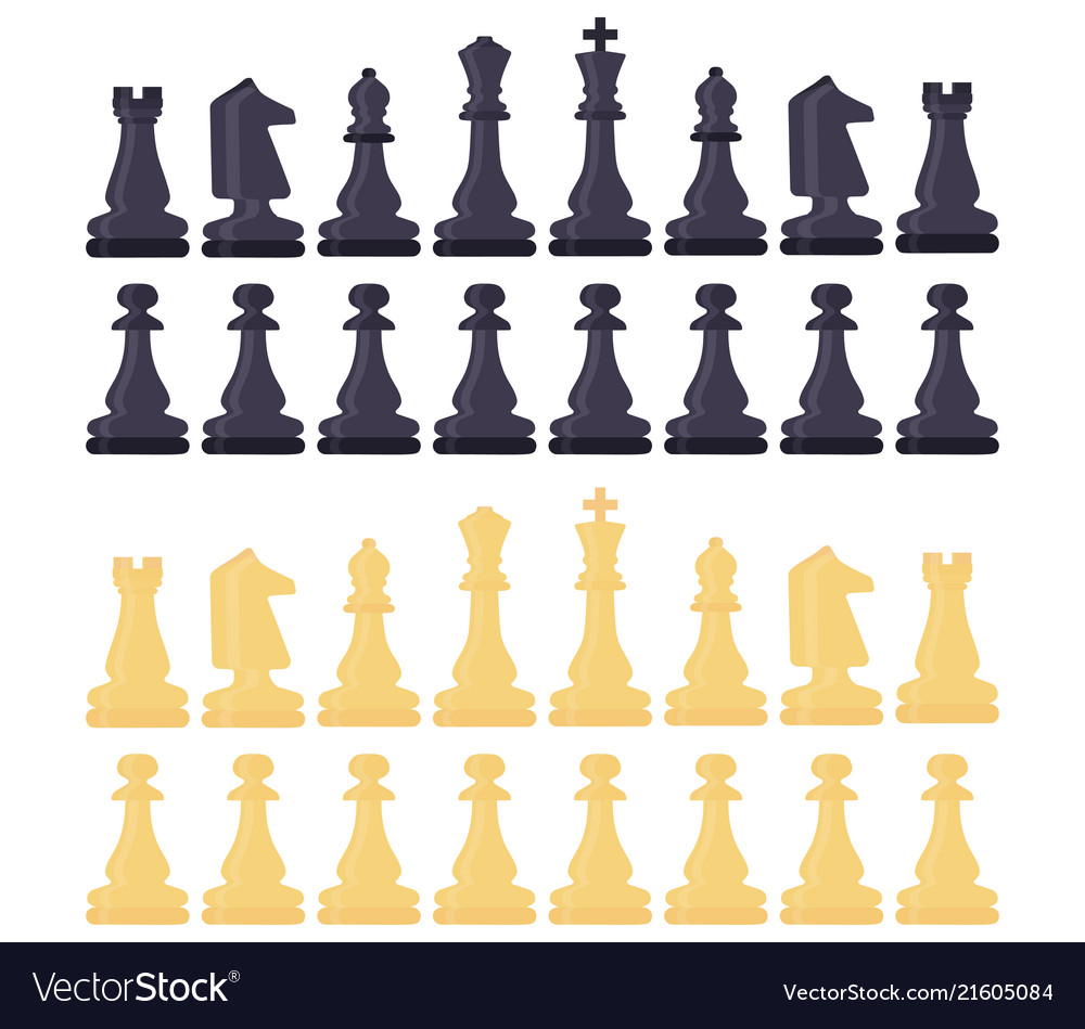Chess symbol design art leisure strategy sport Vector Image Chess symbol design art leisure strategy sport Vector Image